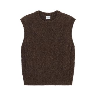Closed Pullunder - - Knitwear - Damen - Braun - M