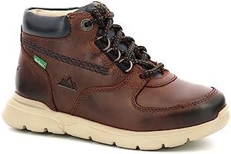 Kickers Kickadventur, Sneakers Hautes Garçon, Camel Marine, 31