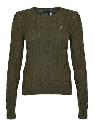 Polo Ralph Lauren Pull Col Rond - Vert