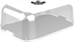 ELHO Green Basics Anzucht Haus 35 - Zubehör für Züchten und Ernten - Ø 35.8 x H 12.9 cm - Transparent/Transparent