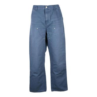 Carhartt Work in Progress Homme, Pantalons, Bleu, Taille: W33 Double Knee Pant