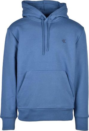Calvin Klein Jeans Homme, Sweatshirts et sweats &agrave; capuche, Bleu, Taille: XL Felpa cappuccio