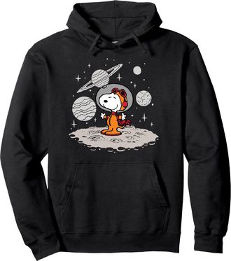 Peanuts Snoopy Planets And Starfield Pullover Hoodie