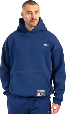Smilodox Hoodie Herren Rayk, Kapuzenpullover mit Logo auf Brust und gro&szlig;em R&uuml;ckenprint, Pulli K&auml;ngurutasche, B&uuml;ndchen weicher Stoff, sportlicher Sweater f&uuml;r Al