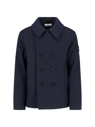 Stone Island Short Coat Heavy Melton