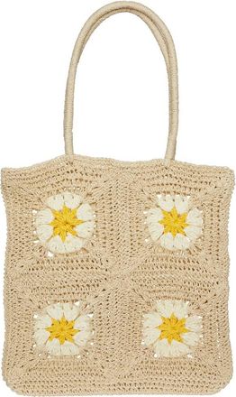 Pieces Damen Pckilona Straw Shopper Sww Tasche, Nature, Einheitsgr&ouml;&szlig;e EU