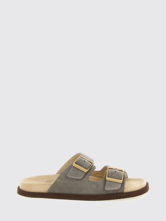 Brunello Cucinelli Sandale Homme couleur Gris