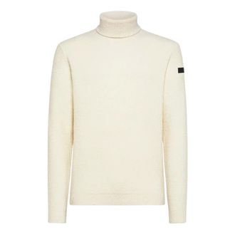 Roberto Ricci Design Rrd, Homme, Pulls, Beige, Taille: XL W25164 Col roul&eacute; en bouclette