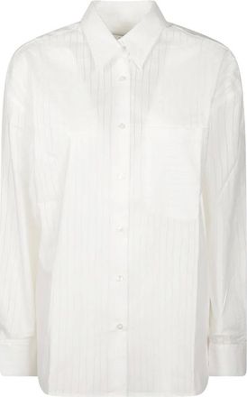 Iro Iro, Femme, Blouses et Chemises, Blanc, Taille: 38 FR Blum Long Sleeve Shirt