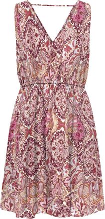 Only Onlnova Life Vis Sara String Dress AOP