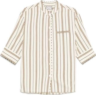 Paul & Joe Femme, Blouses et Chemises, Beige, Taille: 38 FR Chemises