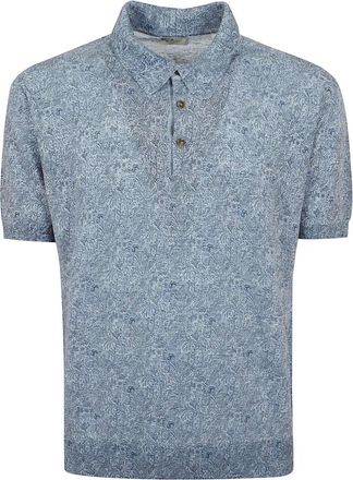 Etro Homme, Tops, Bleu, Taille: L Polo en maille