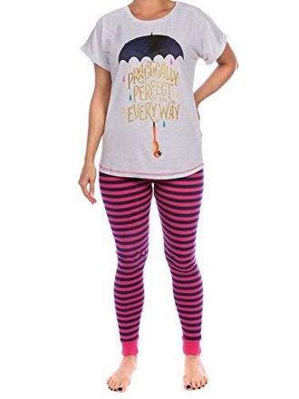 Disney Ensemble De Pyjamas Femme Mary Poppins Multicolore X-Large
