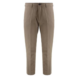 Department Five Department Five, Homme, Pantalons, Vert, Taille: W35 Pantalon Chino en Coton avec Poches