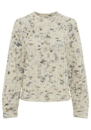 HUGO BOSS Strickpullover Fiambella Premium Damenmode Rundhalsausschnitt, mit Alpaka-Wolle
