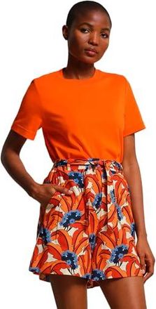 Regatta Short Orla Kiely Summer II pour femme, Orange Tropical, 14W / 31L