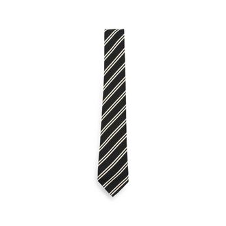Saint Laurent Diagonal-stripe Tie