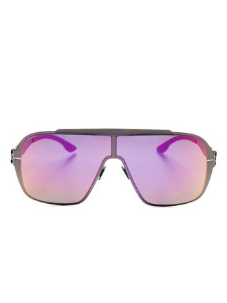 Ic! Berlin x Rolling Stones lunettes de soleil Rainbow RS - Noir