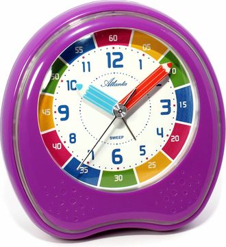 Atlanta Mocassin Kinderwecker Ohne Ticken - 1953 (Lila)