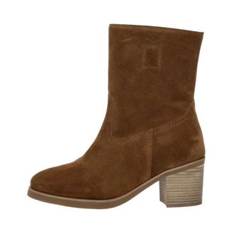 Aqa Aqa, Femme, Chaussures, Brun, Taille: 41 EU Enkellaarsjes Hak