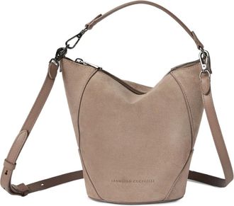 Brunello Cucinelli BC Duo bucket bag - Braun