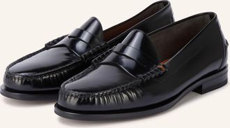 Santoni Penny-Loafer College schwarz