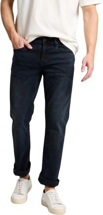 Cross Herren Jeans Dylan Straight Leg E195-137 in Blue Black (DE/NL/SE/PL, Bundweite & Schrittlänge, 33, 32, Blue Black)