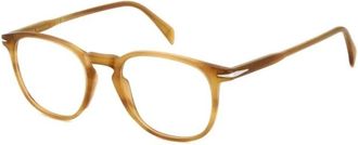 Eyewear by David Beckham unisex, Accessoires, Orange, Taille: 49 MM 1160 B4L Eyeglasses