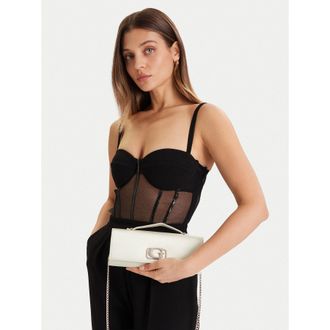 Guess Handtasche Guess Zalina Mini HWSG93 50720 &Eacute;cru