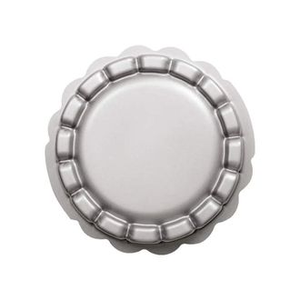 Decora 0070020 ANTIHAFT KUCHENFORM Charlotte Ø 20 X 7 H cm, Stahl, grau