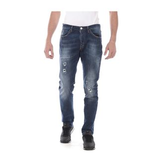 Daniele Alessandrini Homme, Jeans, Bleu, Taille: W34 Jeans slim-fit