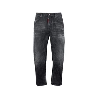 Dsquared2 Homme, Jeans, Noir, Taille: 3XL Jean Droit