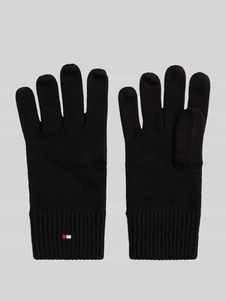 Tommy Hilfiger Handschuhe aus Baumwoll-Kaschmir-Mix Modell ESSENTIALS FLAG