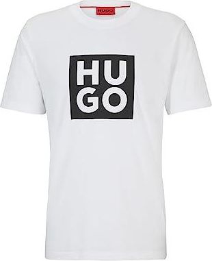 HUGO BOSS Daltorip T-Shirt, White, M Men