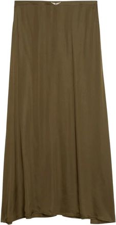 Zadig&Voltaire Jupe satin&eacute;e Jimeno - Femme - Jupes - Vert - Taille: 44 FR