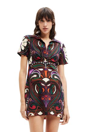 Desigual Damen Vest_celia, 2000 Black Casual Dress, Schwarz, XS EU