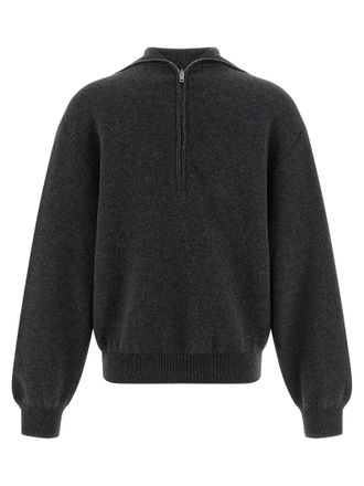 Balenciaga Womens Gray Wool Cardigan Clothing