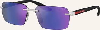 Prada Sonnenbrille Ps c52s silber