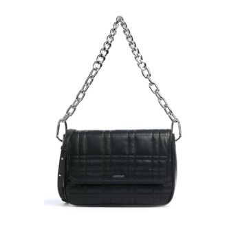 Calvin Klein Femme, Sacs, Noir, Taille: ONE Size Touch Shoulder Bag