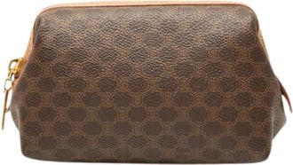 Celine Pochette en toile Pre-owned - Femme - Pre-owned - Brun - Taille: ONE Size