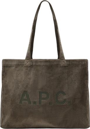 A.P.C. A.p.c. - Sac cabas Diane - Femme - Sacs - Brun - Taille: ONE Size