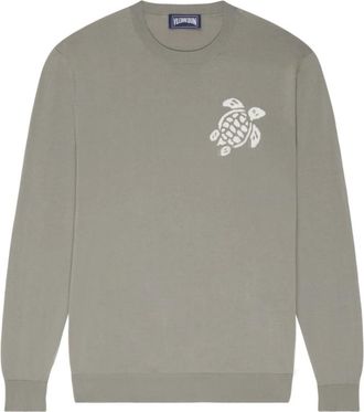 Vilebrequin Homme, Sweatshirts et sweats &agrave; capuche, Gris, Taille: M Cotton Sweater Turtle