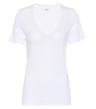Isabel Marant T-shirt Kranger en lin