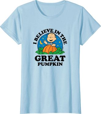 Peanuts Halloween - I Believe In The Great Pumpkin T-Shirt