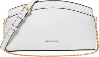 Michael Kors Crossbody Bags - Sm Dome Chn Clutch Xbody - Gr. unisize - in Wei&szlig; - f&uuml;r Damen