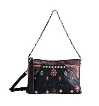 Desigual Bols_regasita Dortmund PU, Across Body Bag Femmes, Noir, Taille Unique