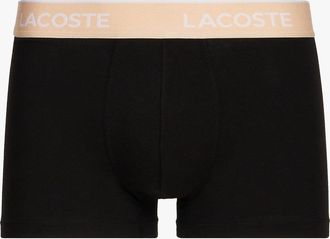 Lacoste Lot de 3 boxers en coton m&eacute;lang&eacute;
