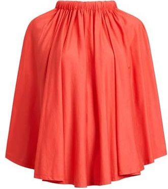 Coperni Top cape fluide drap&eacute;