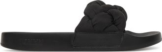 Tommy Jeans Pantoletten Tommy Jeans Tjw Braided Slides EN0EN02975 Schwarz
