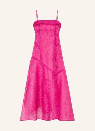 Ganni Cocktailkleid Shibori lila